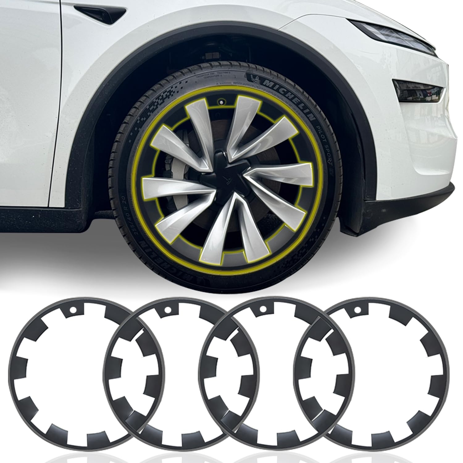 Tesnical 2025 2026 New Rim Protector for Tesla Model Y Juniper 20inch ...