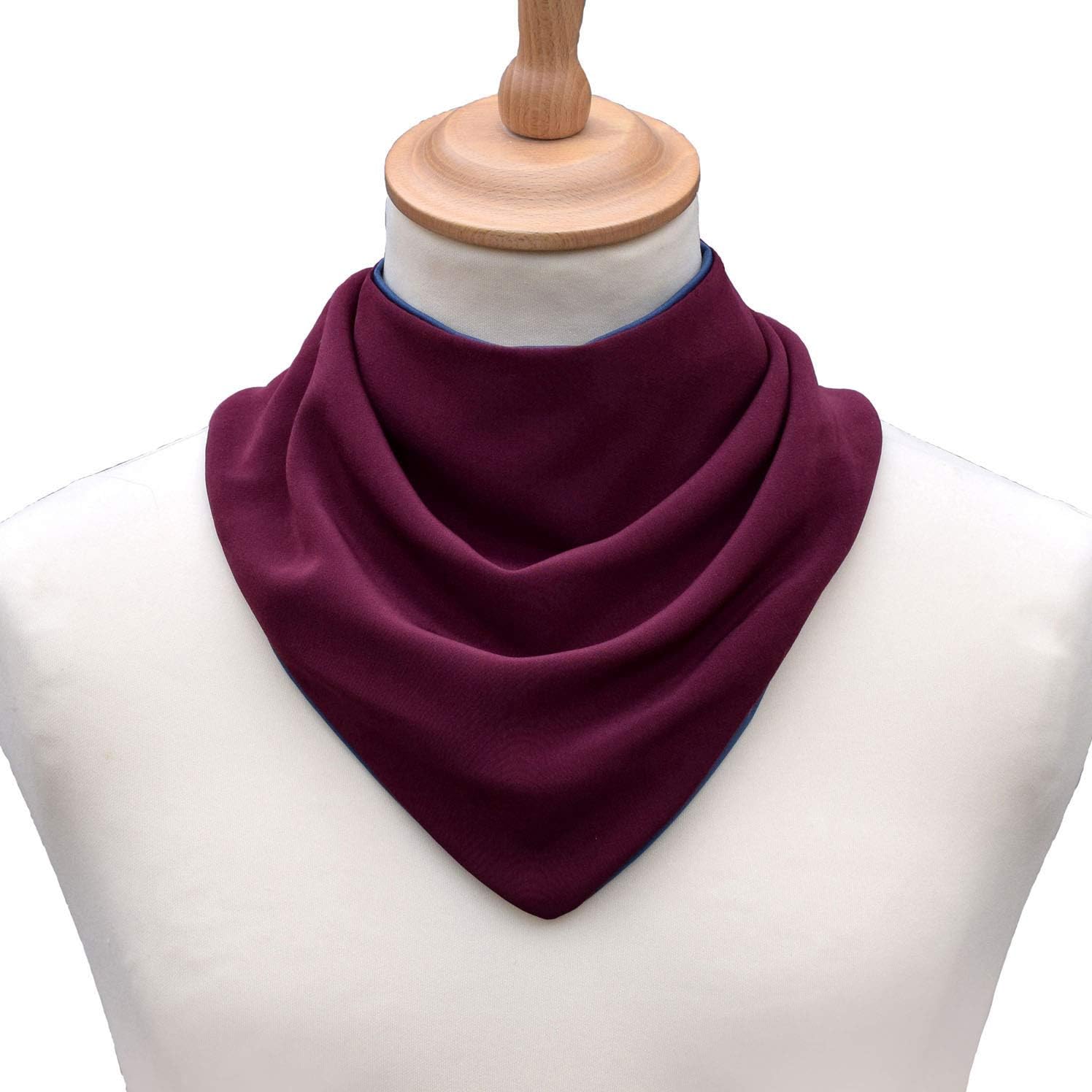 Care Designs Adult Neckerchief Bib (Burgundy): Amazon.co.uk: Health ...