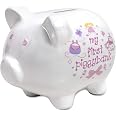 Amazon.com: Baby Essentials My First Piggy Bank, Baby's First Piggy ...