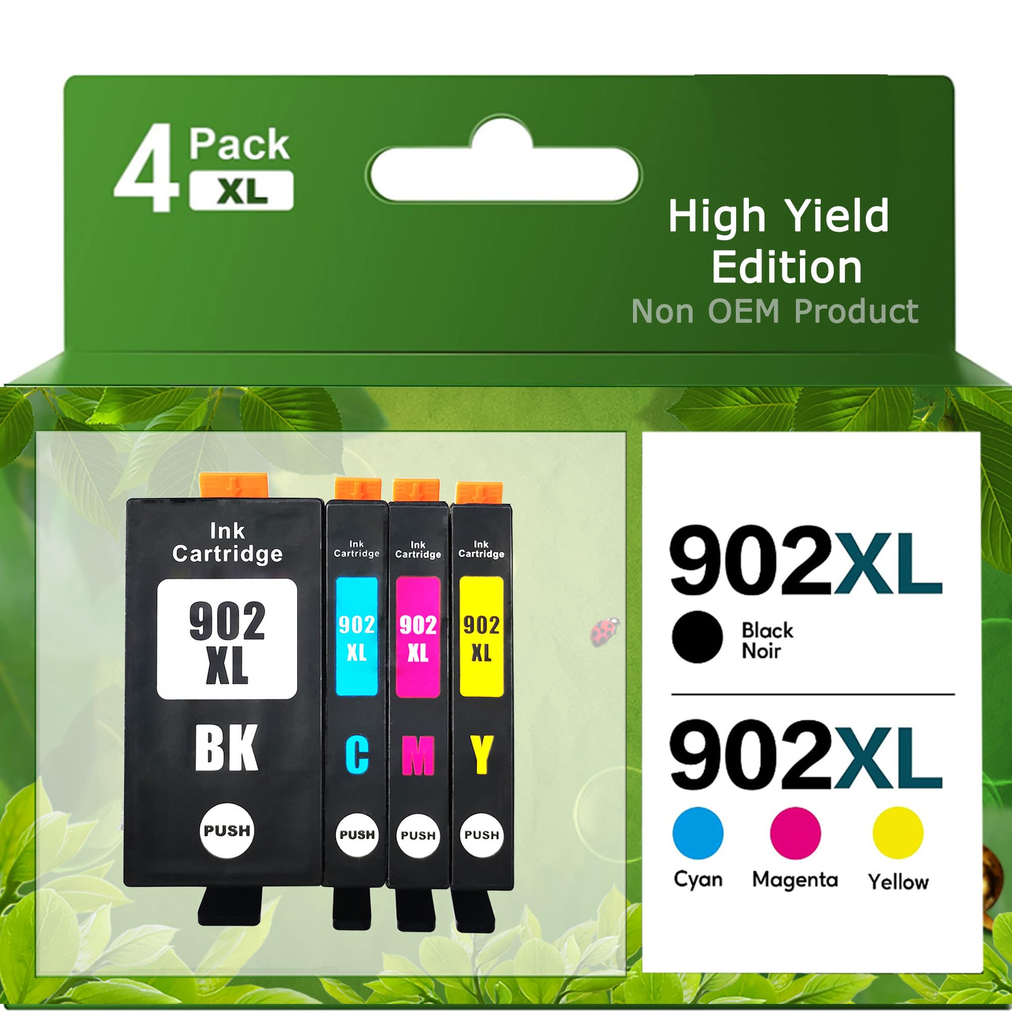 902XL Ink Cartridges Larger Capacity for HP 902XL HP 902 XL with ...