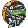 Truper MAN-15X1/2R, Manguera 1/2", reforzada 3 capas, conexiones de metal, 15 m : Amazon.com.mx ...