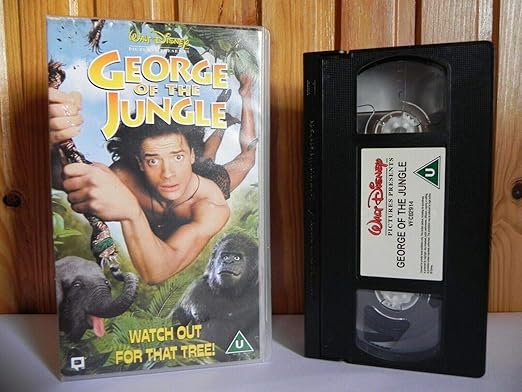 Amazon.com: George of the Jungle [VHS]: Brendan Fraser, Leslie Mann ...
