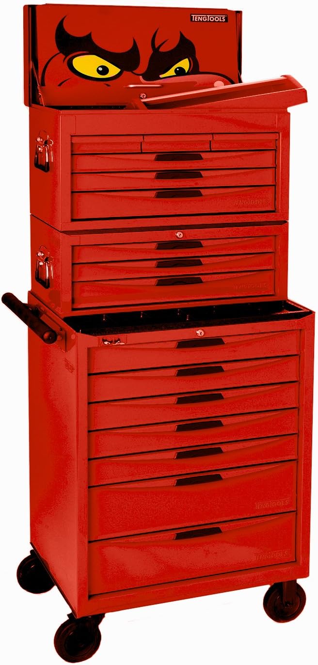Amazon.com: Teng Tools 8 Series Top Box, Middle Box and Roller Cabinet ...