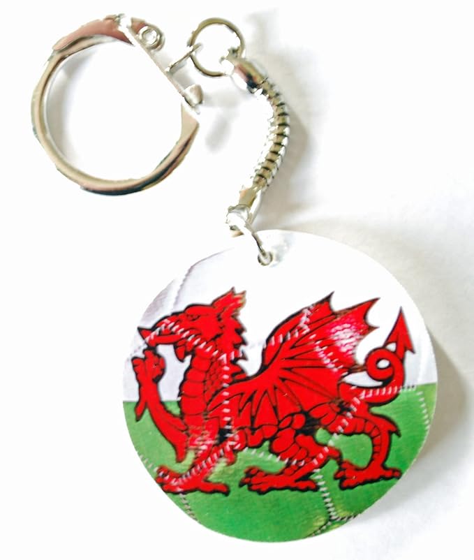 Wales Football Keyring - FB3K: Amazon.co.uk: Kitchen & Home