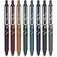 Amazon.com: COLNK Colored Gel Pens with Retro Ink Retractable, Premium ...
