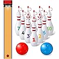 Amazon.com: Gerrii 10oz Bowling Pin Shape Cups Set with Lids and Straws ...
