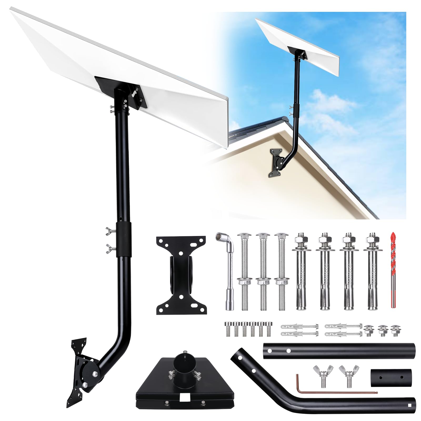 Starlink Gen 3 Mount, Adjustable Starlink Mounting Kit, Starlink Wall ...