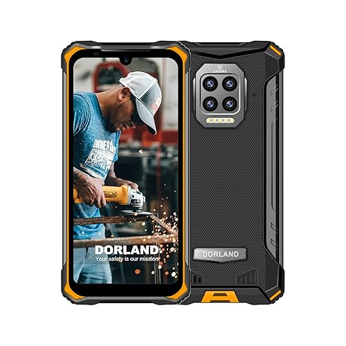 DORLAND EX-08 4G Rugged Smartphone, Cell Phone Industrial Intrinsically Safe Outdoor Unlocked ...