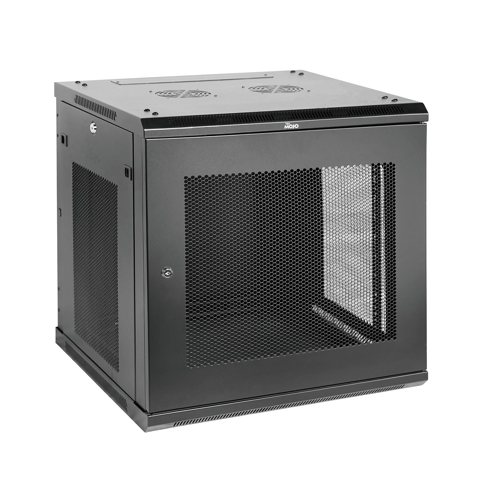 Tecmojo Elite Collection 12U Wall Mount Server Cabinet IT Network Rack ...