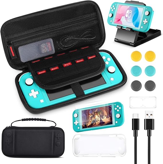 VILIMO 7 en 1 de Accesorios para funda nintendo switch lite,Incluye ...