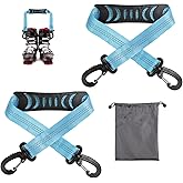 Amazon.com : 2pcs Ski Boot Carrier Straps with Storage Bag, Portable ...