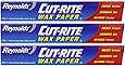Amazon.com: Cut-Rite Wax Paper by Reynolds 75 Sq.Ft - Pack of 3: Health ...