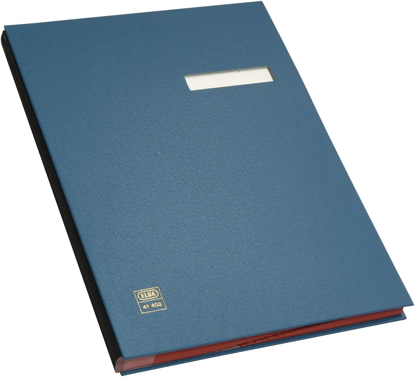 Elba 41403BL Signature Folder for DIN A4 PVC Blue: Amazon.co.uk: Office ...