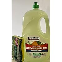 Amazon.com: TULLIPAK BUNDLE - Plant-Based Dish Soap - 90oz- Lemon ...