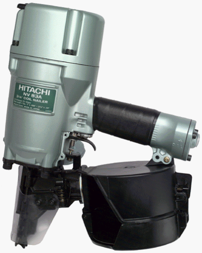 Hitachi NV83A Full Head Construction Coil Nailer (Discontinued - Want ...