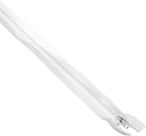 Amazon.com: Coats&Clark F5036-WHT Plastic Robe Zipper, 36", White