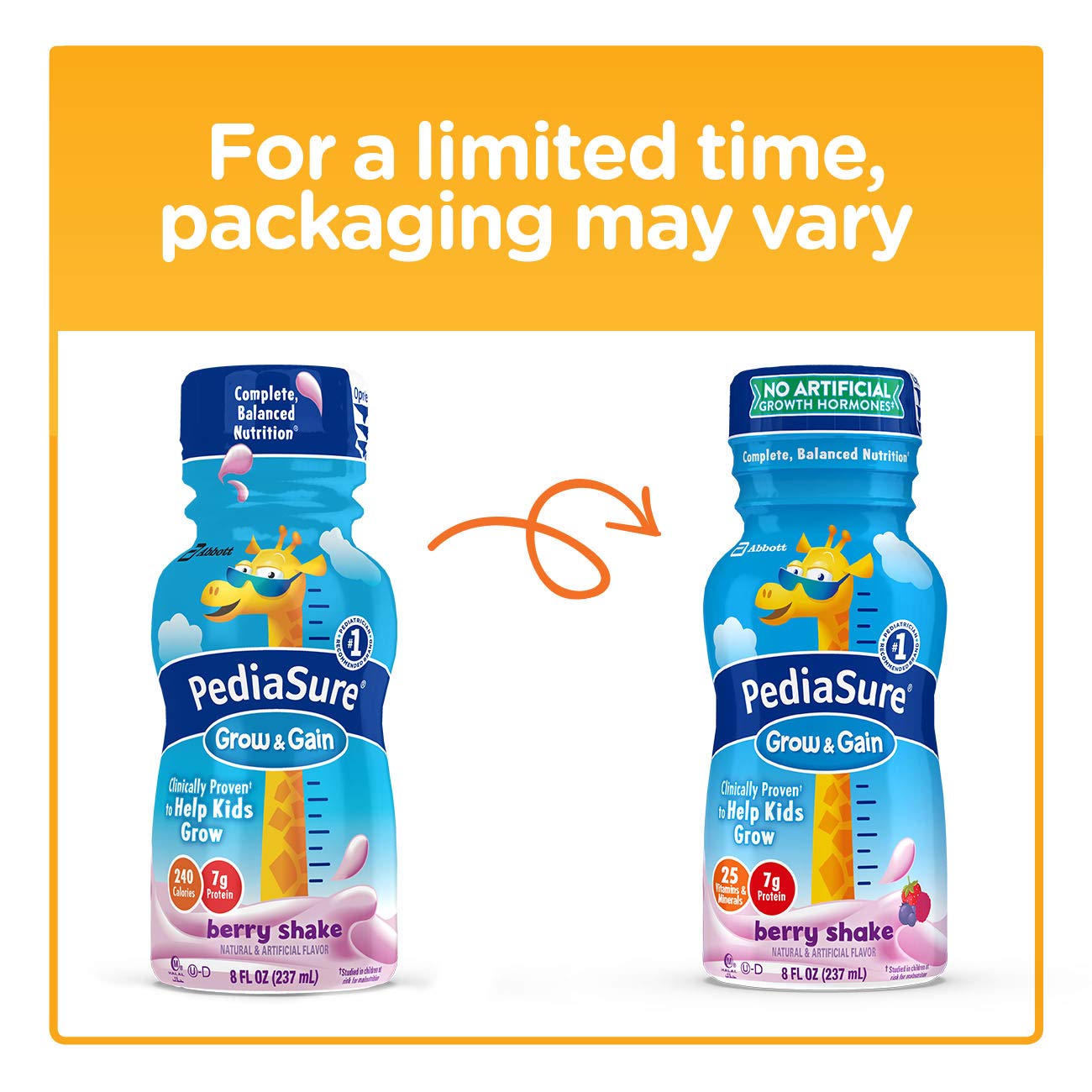 PediaSure Grow & Gain Nutrition Shake for Kids - Best Babymart