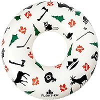 FLOAT-EH Party Moose Island Float for Adults - Inflatable Island Lake ...