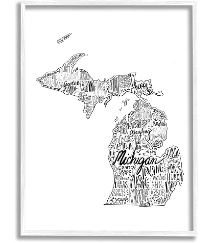 Mapa De Contorno Del Lago Michigan Dónde Está El Lago Míchigan?