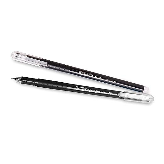 Linc Ocean Classic Gel Pen, Black, 10 pcs: Amazon.in: Office Products