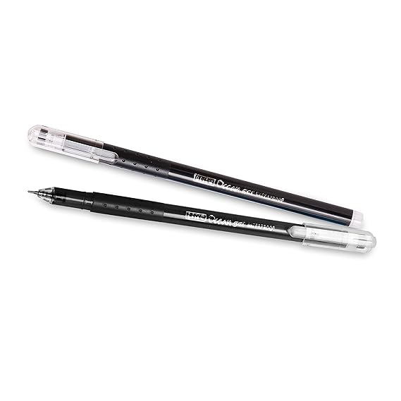 Linc Ocean Classic Gel Pen, Black, 10 pcs: Amazon.in: Office Products