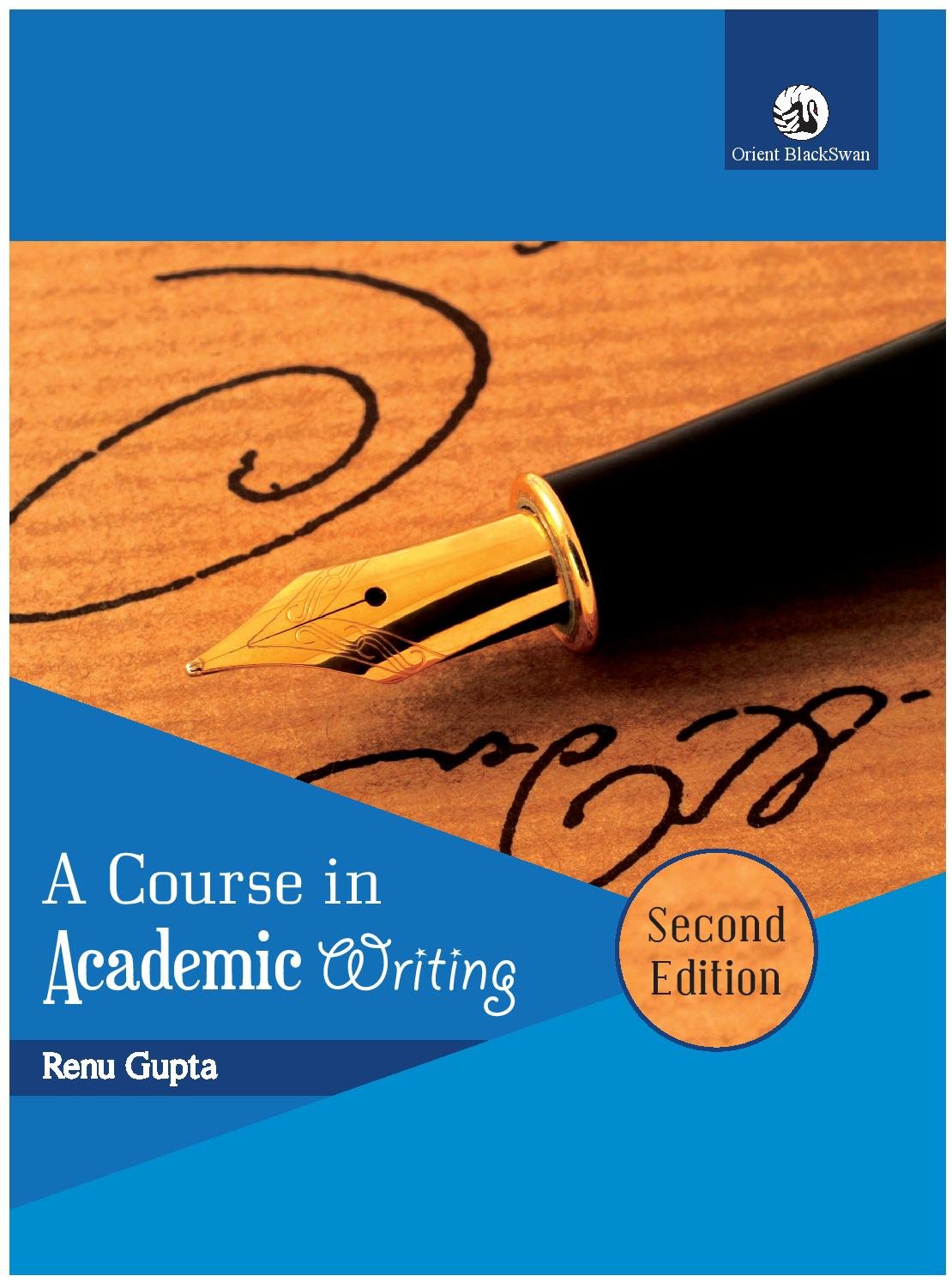 Academic Writing Course Academic Writing Course