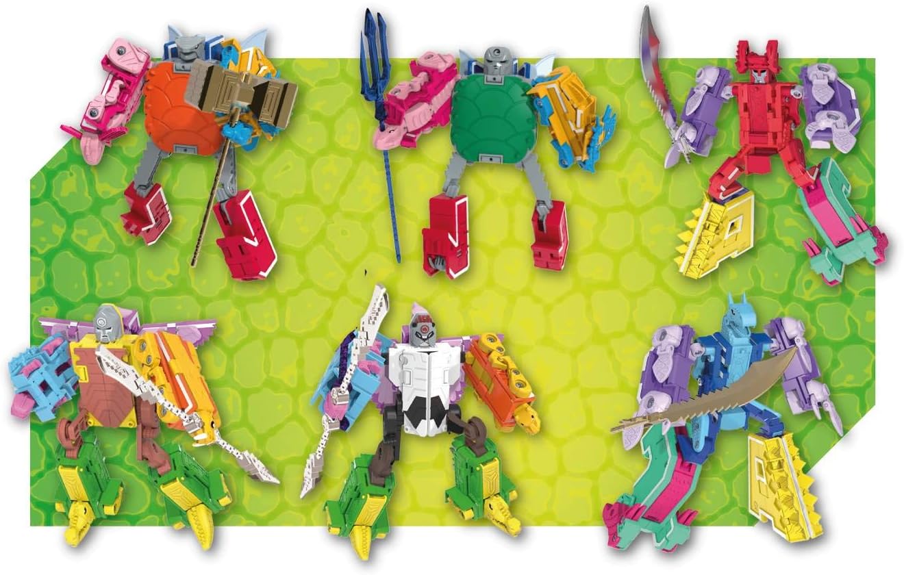 CICABOOM Transformers Secret Robot Letranimal Jurassic Combo Part 1 ...