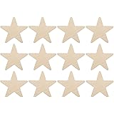 Amazon.com: Creative Hobbies® 4 Inch Unfinished Wooden Shapes - Ready ...