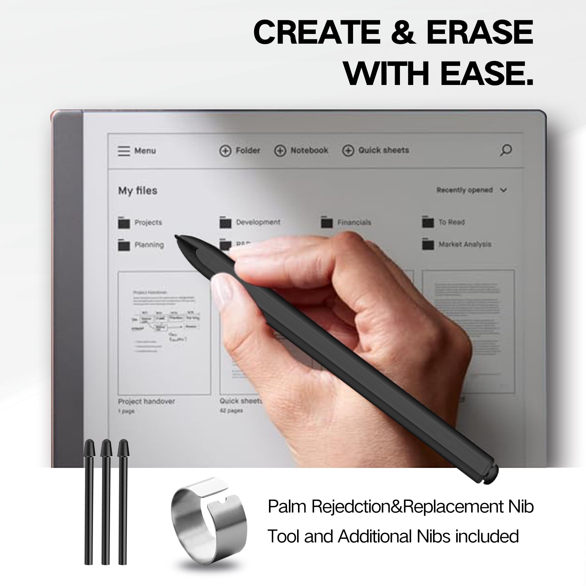 Mua Stylus Pen for Remarkable 2 Pen with Eraser, EMR Replacement Pen ...