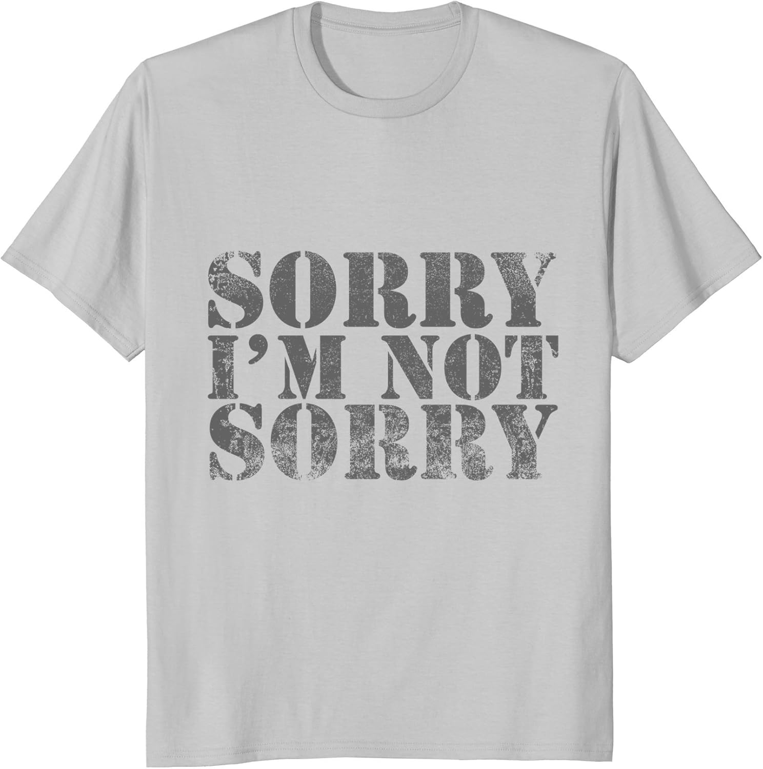Amazon.com: Funny,Sorry Im Not Sorry Sarcastic Tee Shirt: Clothing