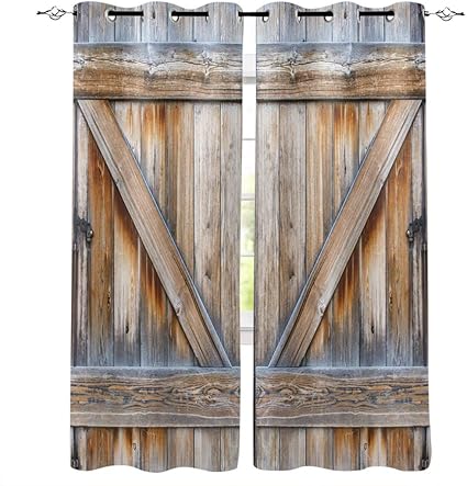 Amazon.com: Window Treatments Curtains Room Window Panel Set for Living ...