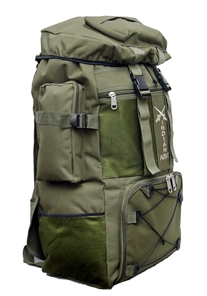 Buy Hind Tracking Bag Travelling Bag Hiking Backpack Haversacks-Green ...