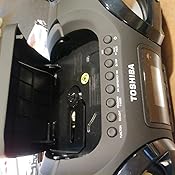 Amazon.com: Toshiba Wireless Bluetooth Boombox Speaker: Portable CD ...