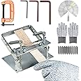Amazon.com: ZRD Manual Leather Skiver Kit with 32 Blades Steel Feeler ...