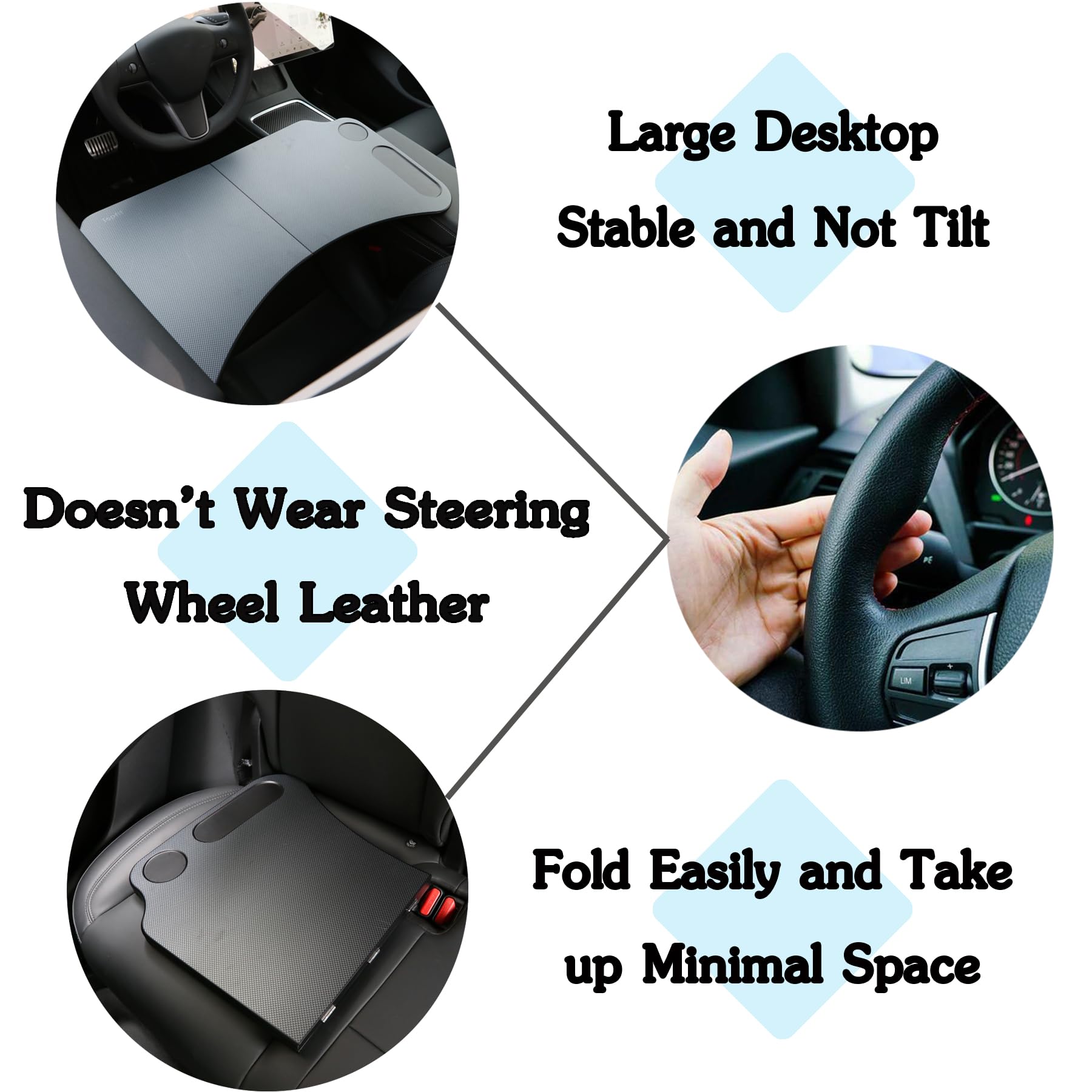 Mua for Tesla Model 3 Model Y Food Tray Desk for Laptop Foldable Car ...