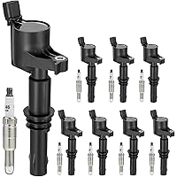 Amazon.com: SYKRSS Set of 8 DG511/5C1584 Ignition Coil Pack and SP546/SP515 Spark Plugs ...