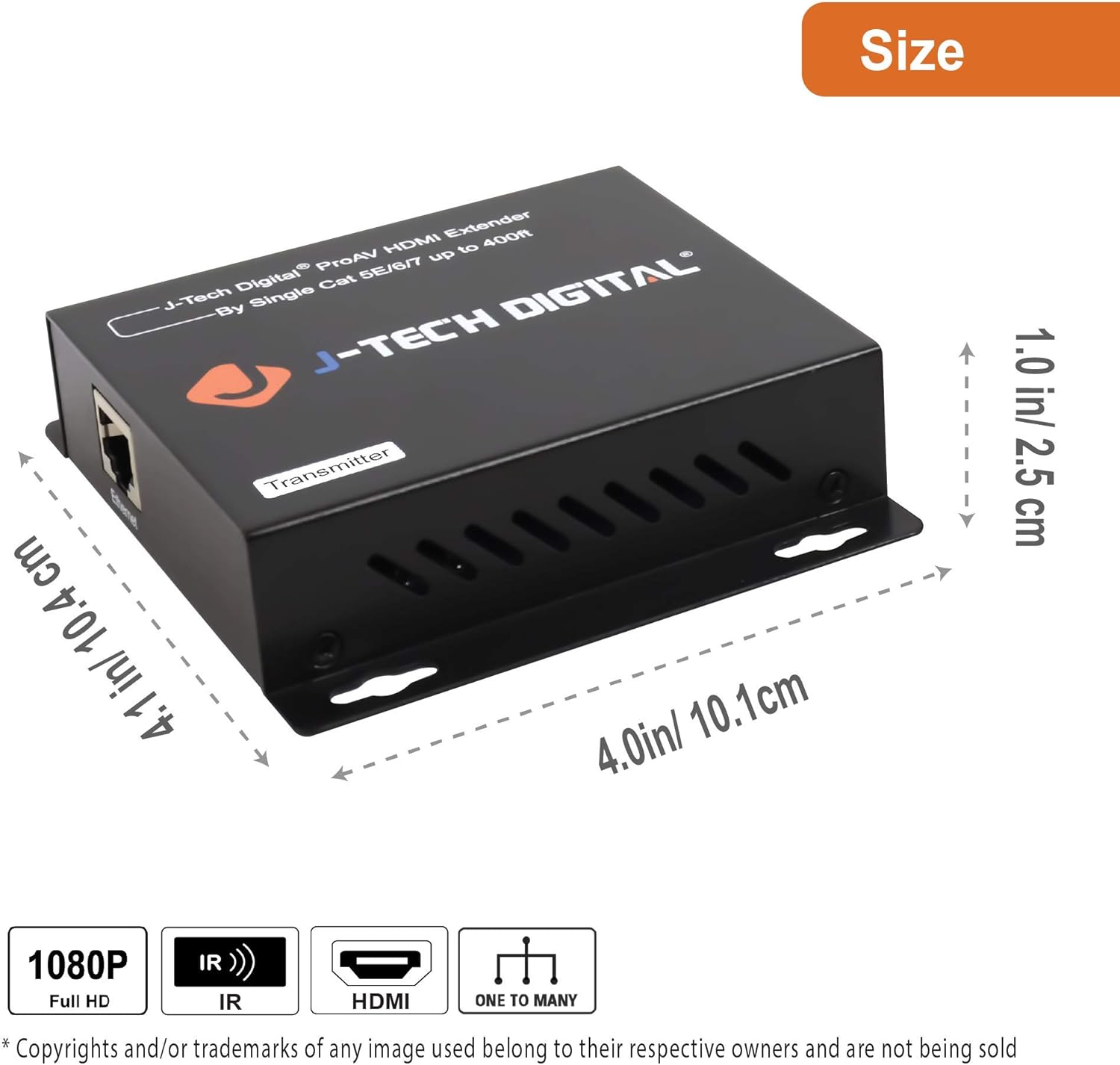 Supports HDCP 2.2/1.4 Bi-Directional IR and PoE 1080P RS232 J-Tech ...