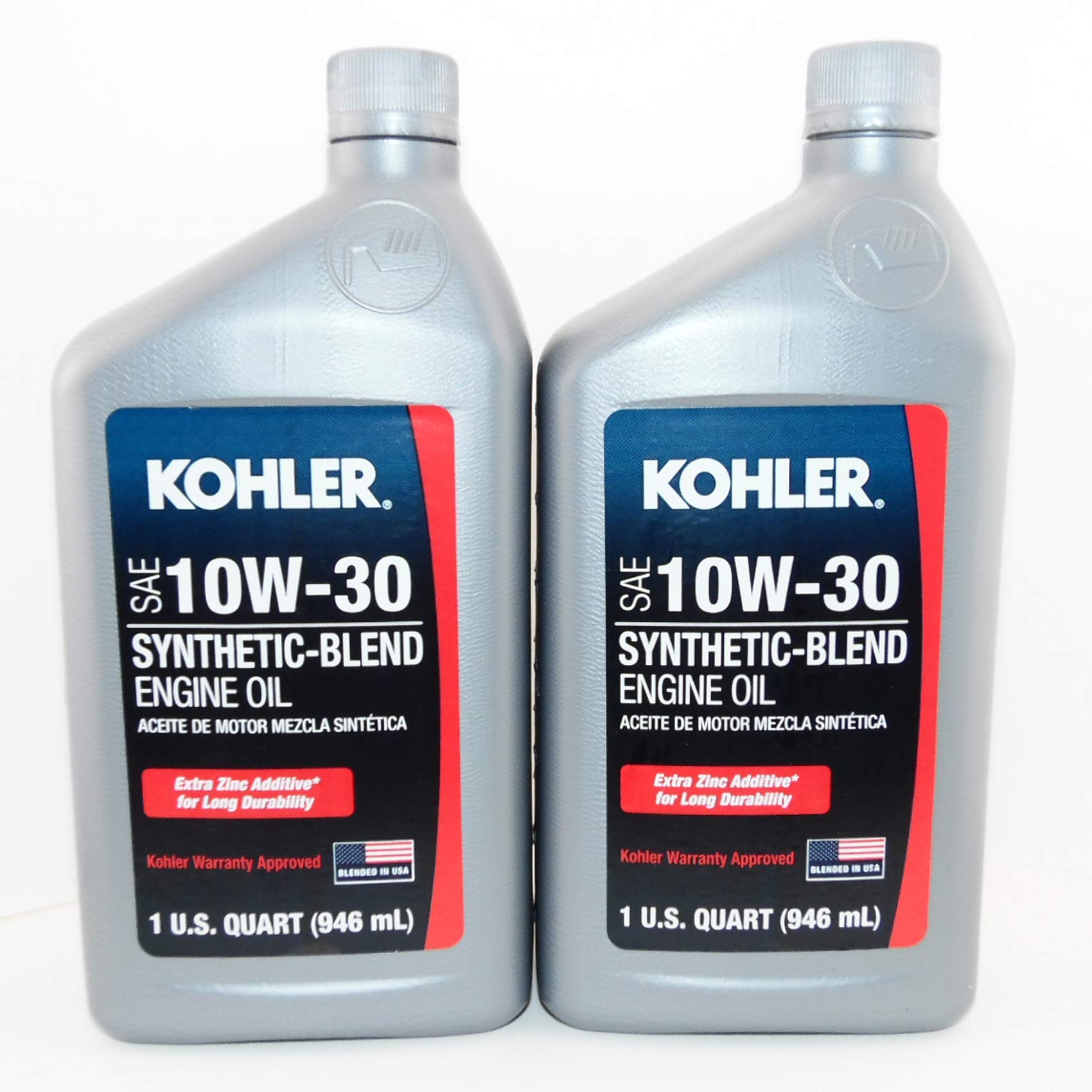 Mua 2 PK Kohler Engine 10W30 Synthetic Blend Motor Oil 1 Quart Bottles ...