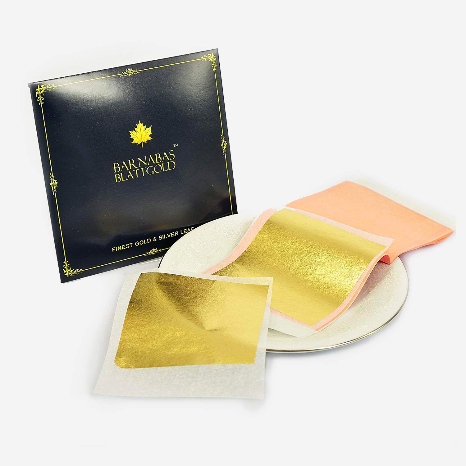 Mua Barnabas Blattgold: Genuine Edible Gold - Luxury Gold Leaf Sheets ...