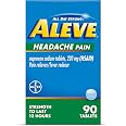Amazon.com: Aleve Headache TAB 2DZ 90 ct (Pack of 3) : Health & Household