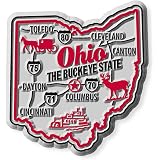 Amazon.com: Ohio Jumbo State Magnet by Classic Magnets, Collectible ...