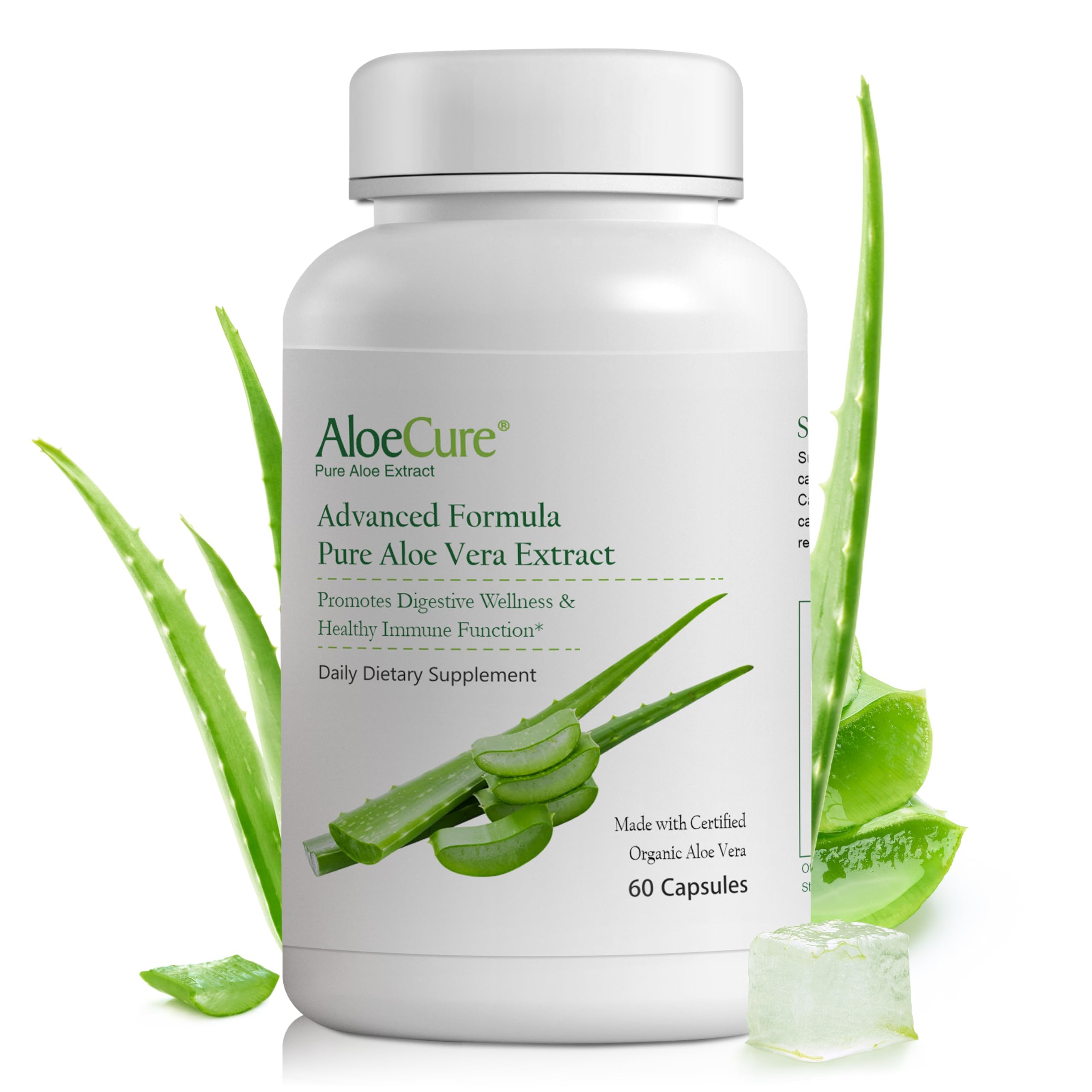 Mua Organic Aloe Vera Capsules, 130,000mg Inner Aloe Leaf Equivelant ...