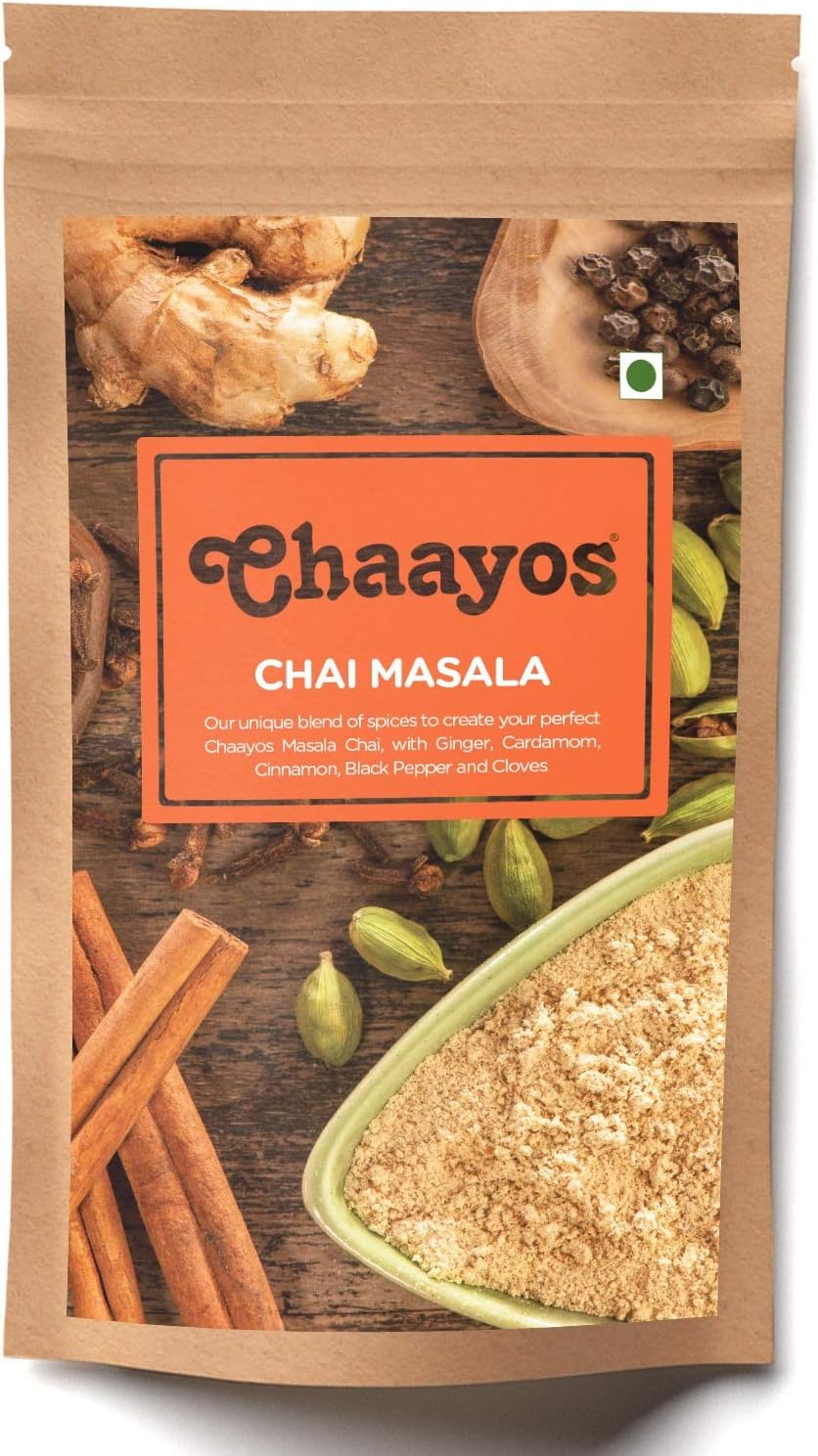 Chaayos Chai Masala - Aromatic Tea Masala Powder with 100% Natural ...