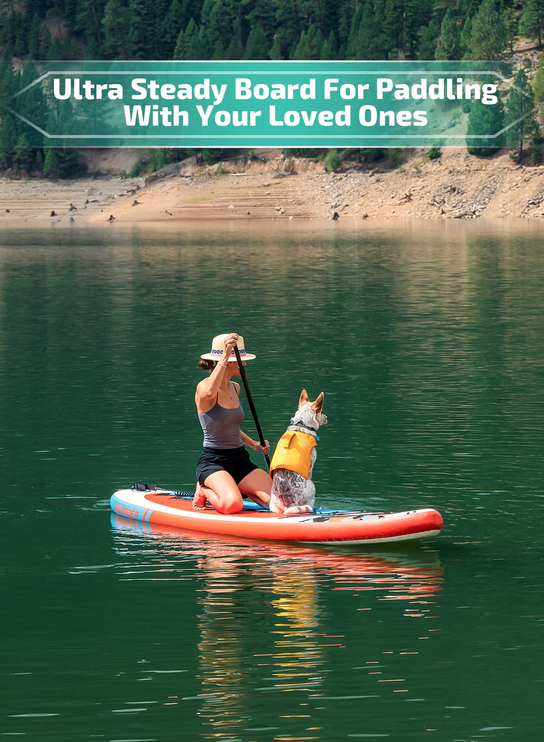 Mua Swonder Inflatable Stand Up Paddle Board for Adult & Youth, 17.2 ...