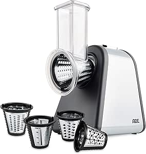 ADE Grönsaksrivjärn elektrisk rivjärn (maximal effekt 500 watt, hölje ...