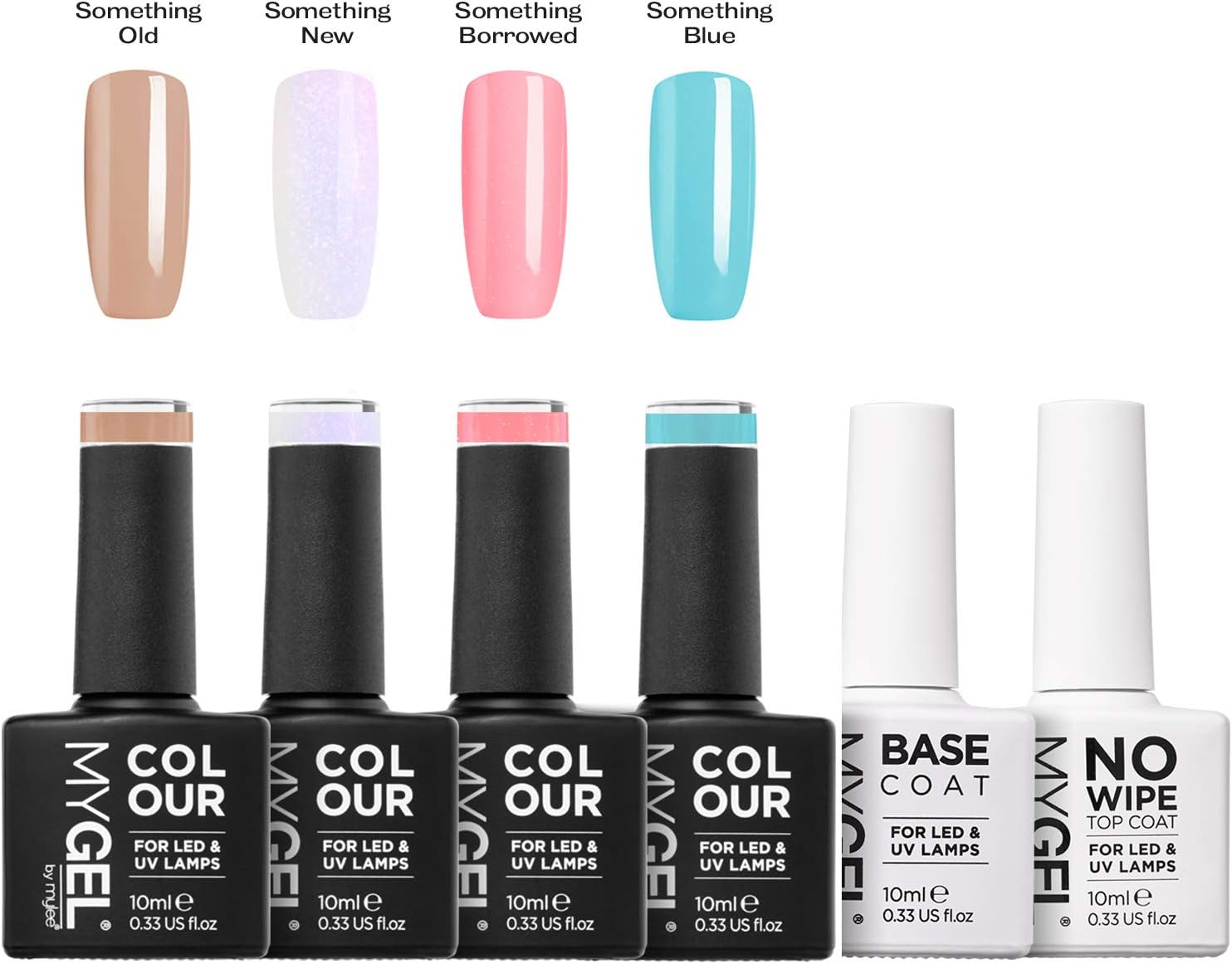 MyGEL by Mylee Modern Romance Collection – 4x 10 ml Colours plus Base ...