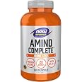 Amazon.com: NOW Sports Nutrition, Amino Complete™, Protein Blend With ...
