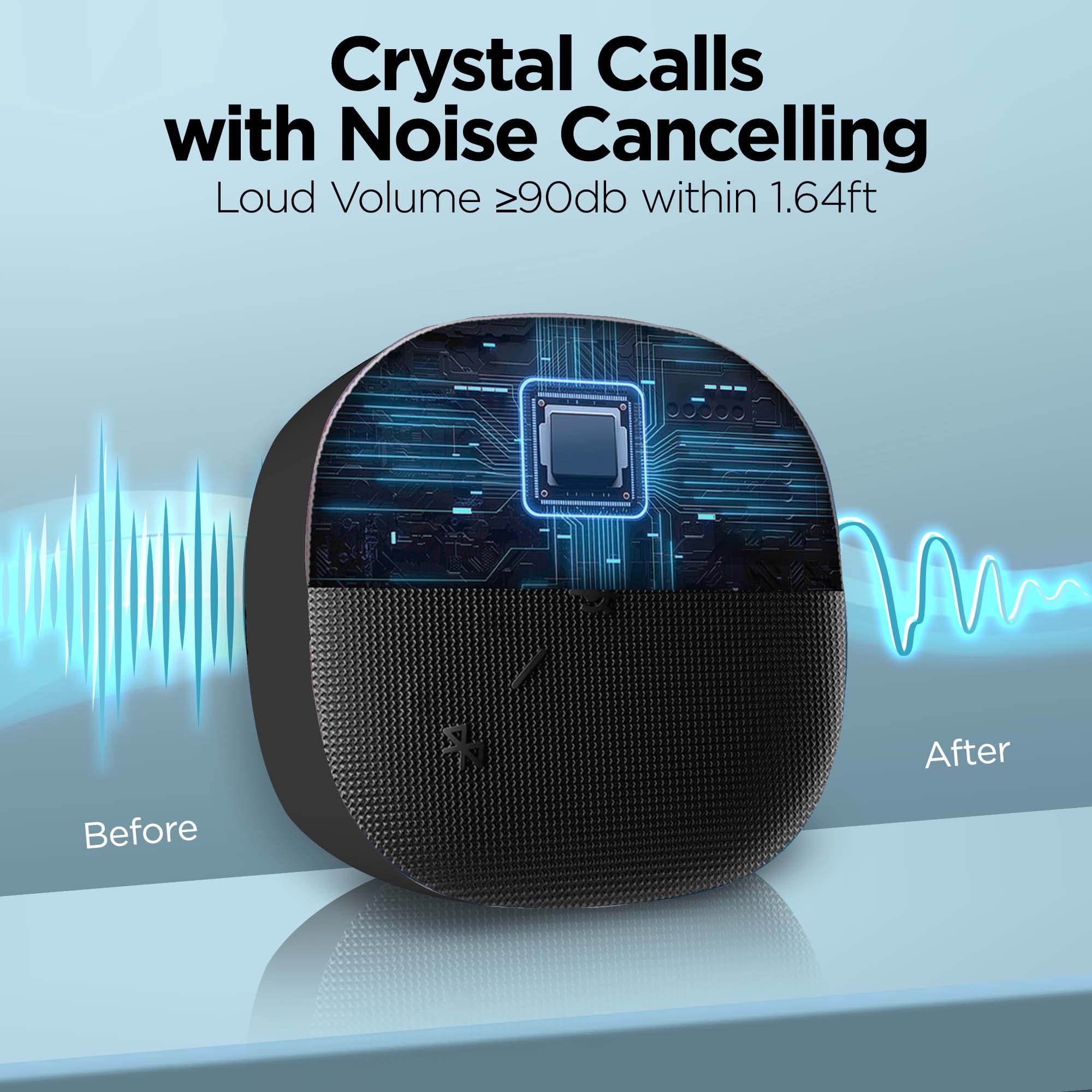 Mua Derico Bluetooth Conference Speaker w/Microphone for Teams & Zoom ...