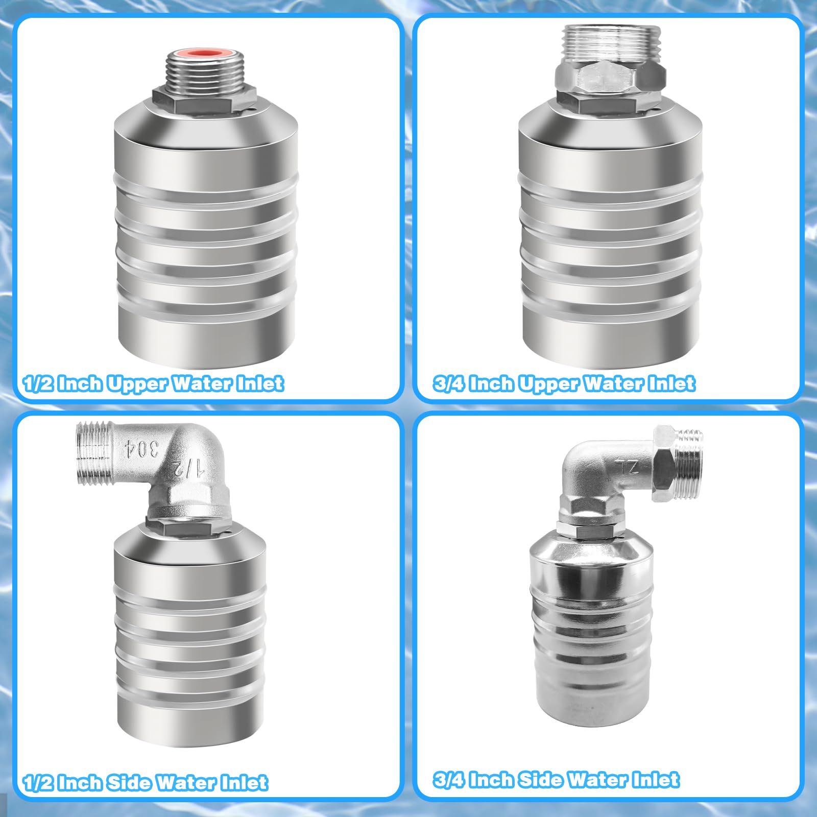 Mua Fully Automatic Water Level Control Float Valve, 304 Stainless ...