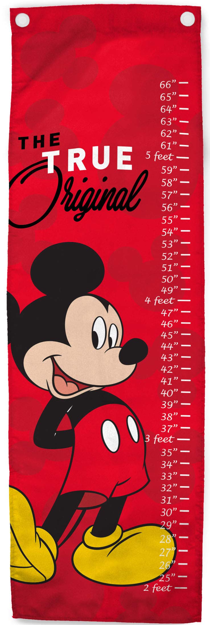 Buy Jay Franco Disney Mickey Mouse Growth Chart – Kids Removeable Wall ...